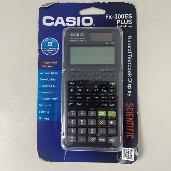 Casio | Other | Casio Fx30es Plus 2nd Edition Scientific Calculator ...